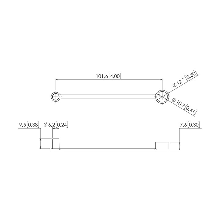 PVC Tethered Strap for Shielded Connector | EOXShop